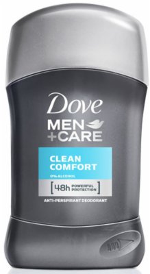 DEO STIK MEN CLEAN COMFORT DOVE 50ML
DEO STIK MEN CLEAN COMFORT DOVE 50ML