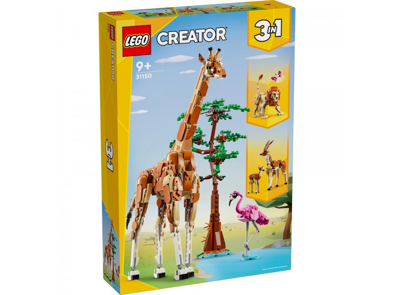 LEGO CREATOR EXPERT 31150 DIVLJE SAFARI ŽIVOTINJE