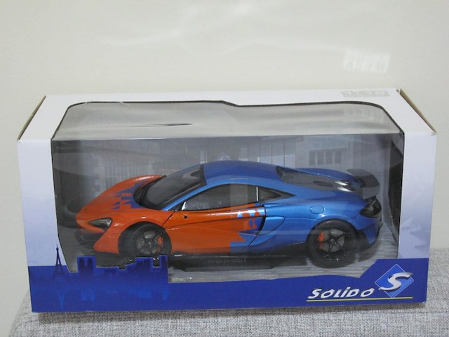 1:18 solido McLaren 600 LT F1 tribute