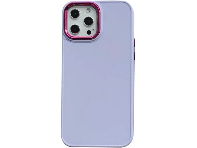 MCTK41-IPHONE 14 * Futrola  UTP  Shiny Lens Silicone Purple (169.)