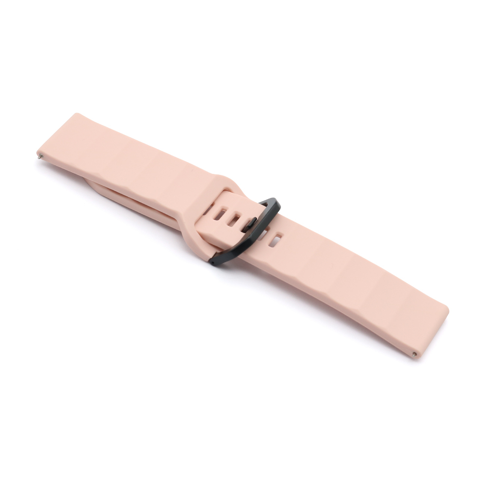 Narukvica - smart watch Silicone Wave 22mm retro roze (MS)