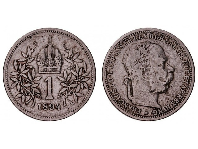 Austrija 1 corona 1894