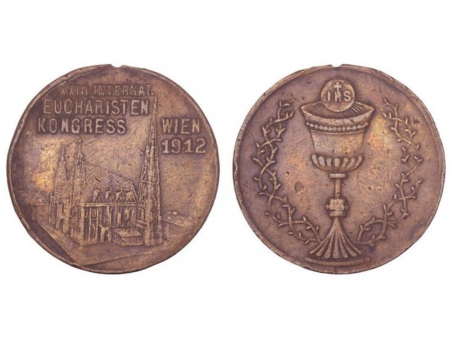 AUSTRIA Vienna 1912 Catholic Eucharistical Congress