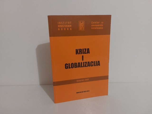 Kriza i globalizacija - institut društvenih nauka