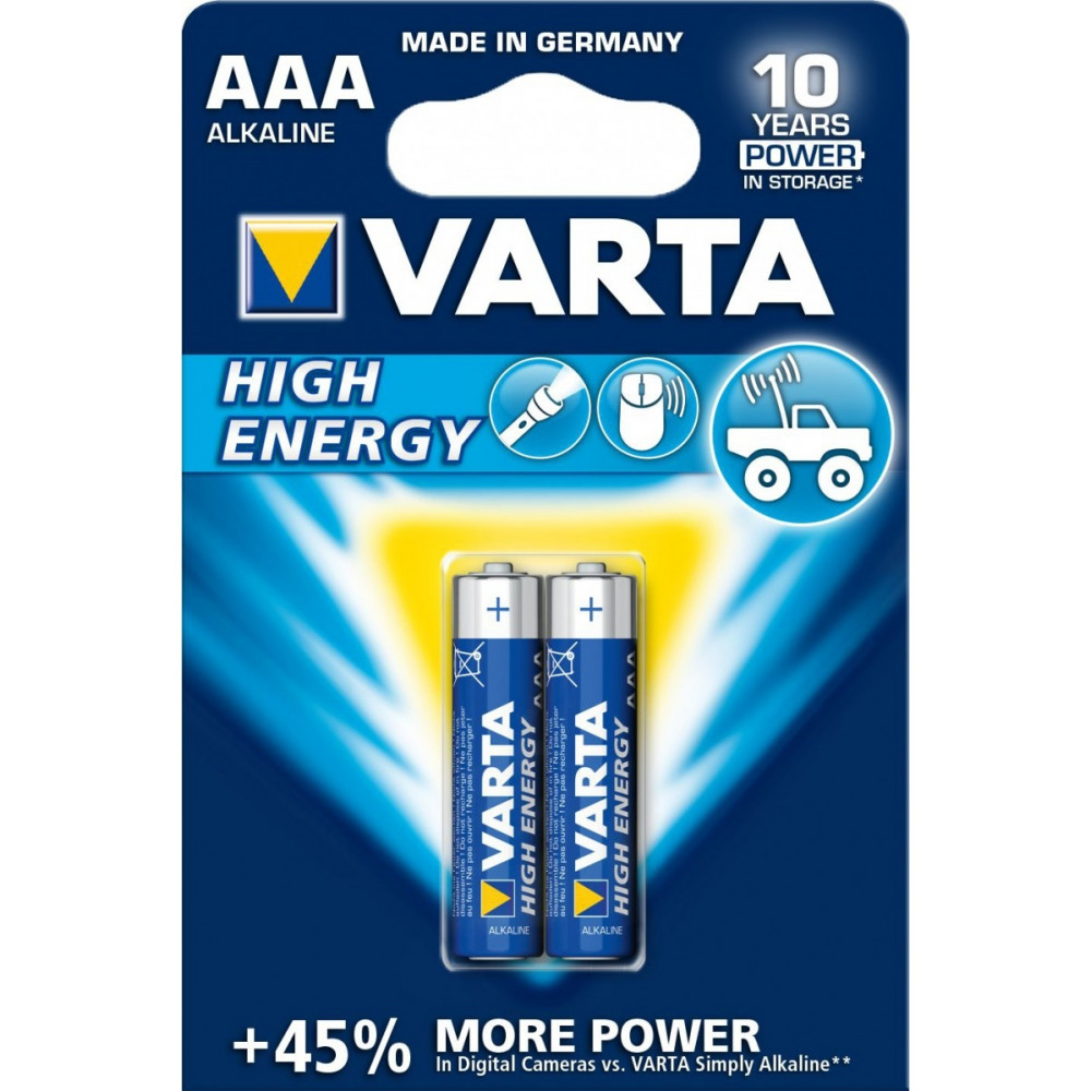 VARTA High Energy alkalna LR03 bli2 LR 03 / AAA *I