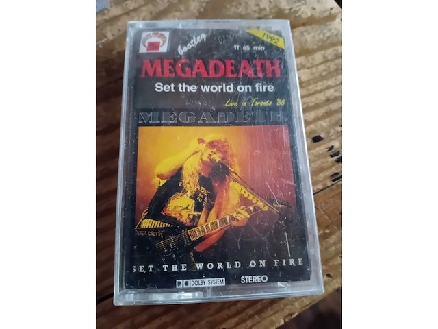 Megadeth – Set The World On Fire
