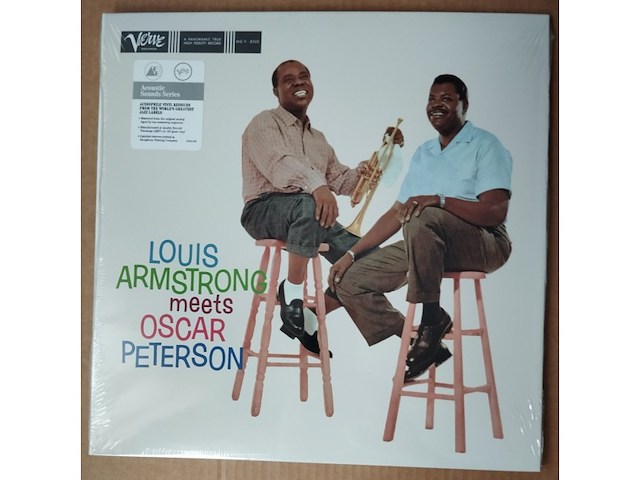 Louis Armstrong Meets Oscar Peterson LP