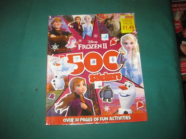 Disney Frozen II (bez stikera)