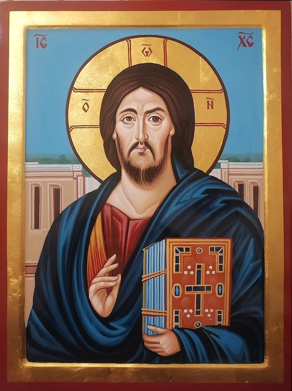 Ikona- Gospod Isus Hristos, dimenzije 40x30 cm