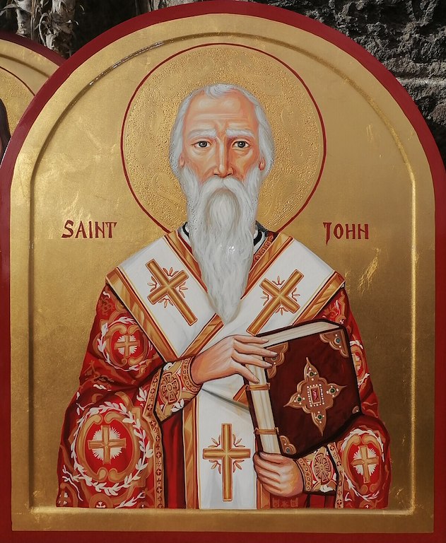 Ikona-Sveti Jovan Bogoslov, dimenzije 40x50 cm