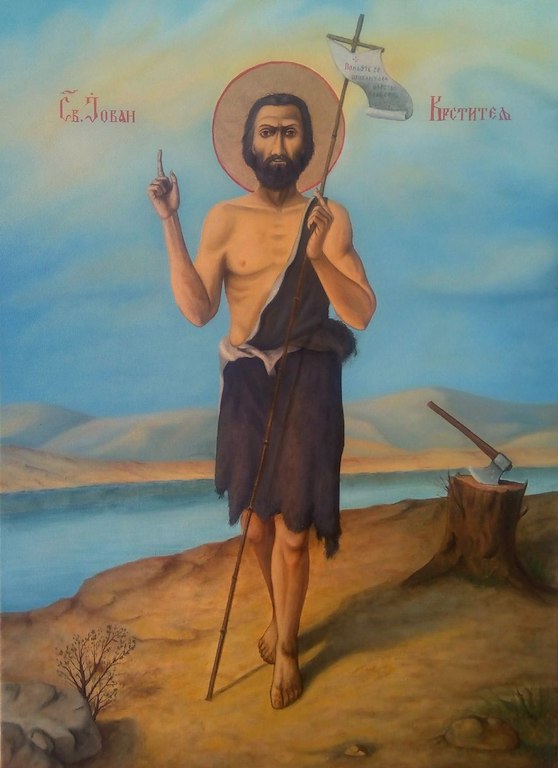 Ikona Sv. Jovan Krstitelj