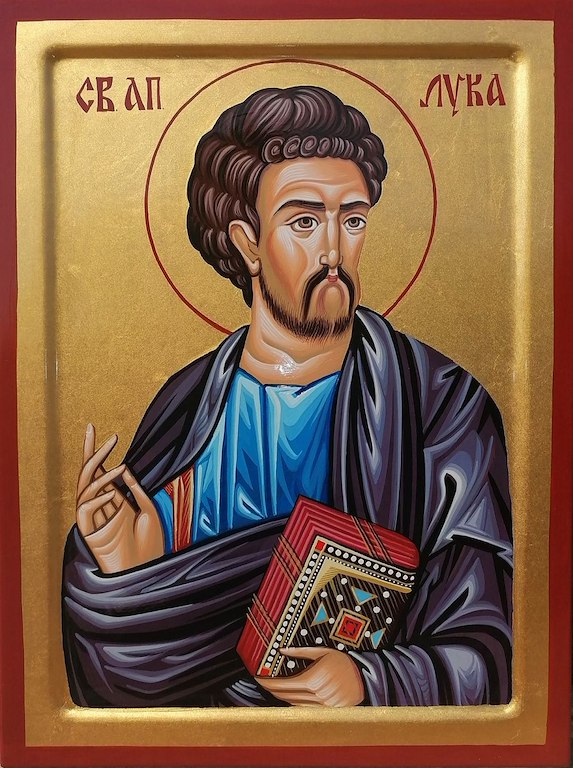 Ikona-Sveti Luka, dimenzije 40x30 cm