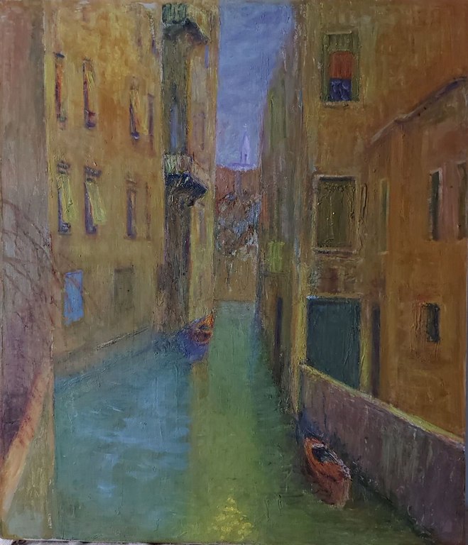 Il Rio degli Albrizzi Venecija 1930