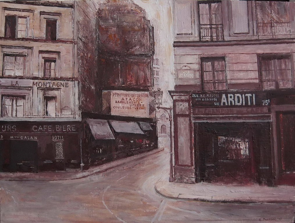 Ulica Mt.St.Zenevjev,Pariz 1920
