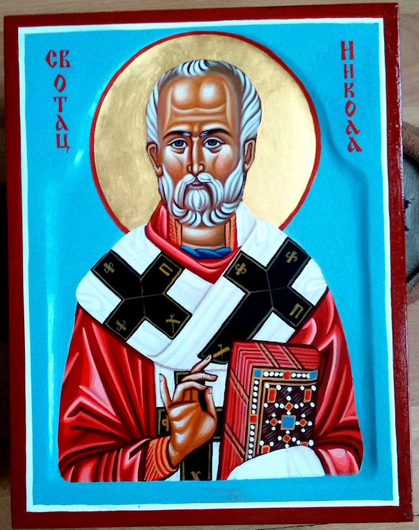 Sveti Nikola- ikona 20x25 cm