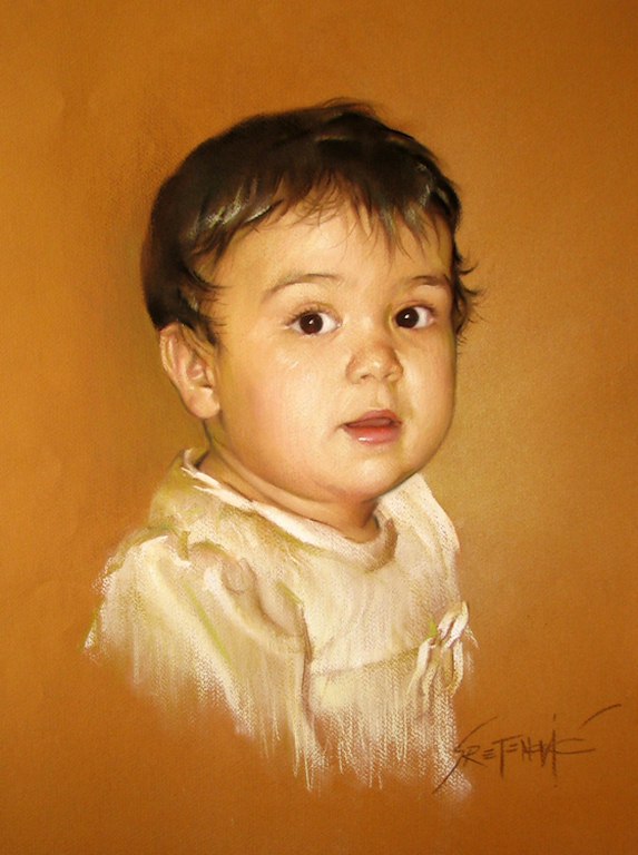Portret, mala Jovana