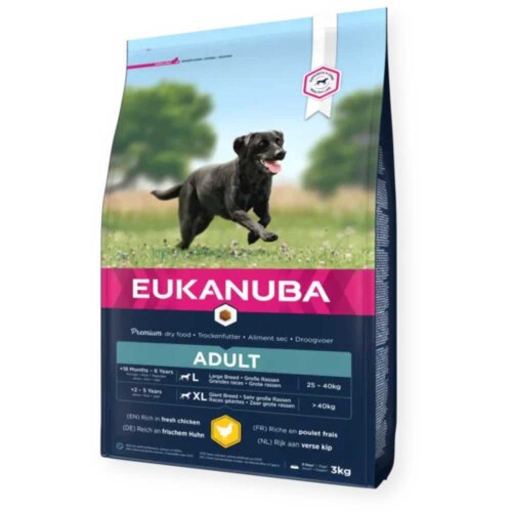 Eukanuba hrana za pse Adult Large Breed Chicken 18kg