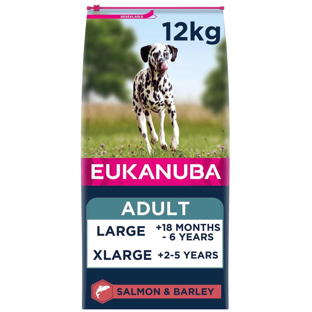 Eukanuba hrana za pse Adult Large Breed Salmon&Barley 12kg