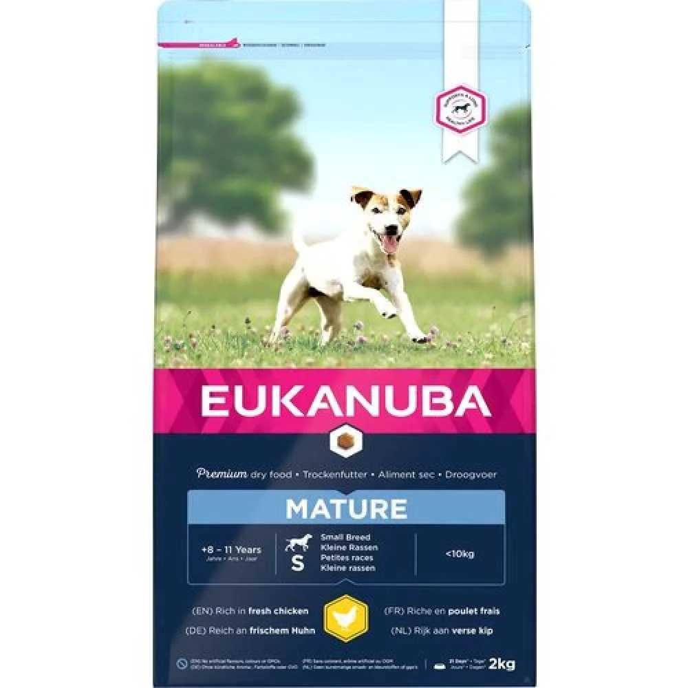 Eukanuba hrana za pse Mature Small Breed Chicken 2kg