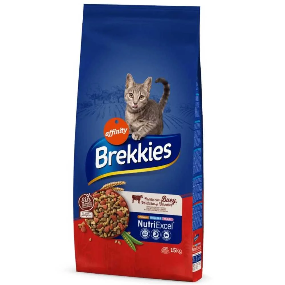 Brekkies Cat Govedina 15kg