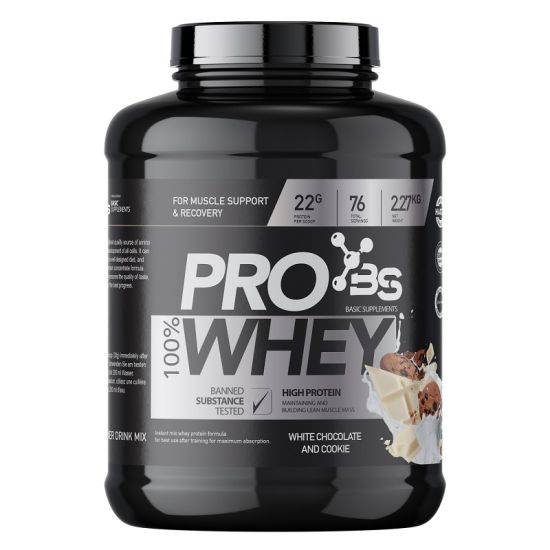 Basic Pro Whey - White Chocolate & Cookies 2270g