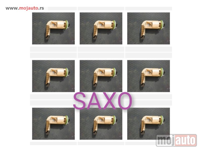 Saxo benzinska pumpa