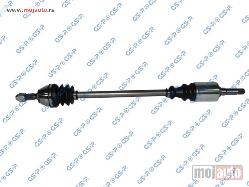 Citroen AX Poluosovina Desna 3 Srafa 86-98, NOVO