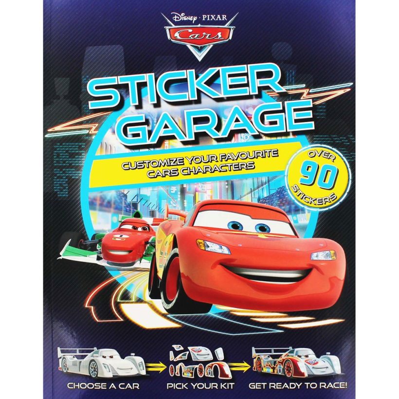 Disney Pixar Cars Sticker Garage