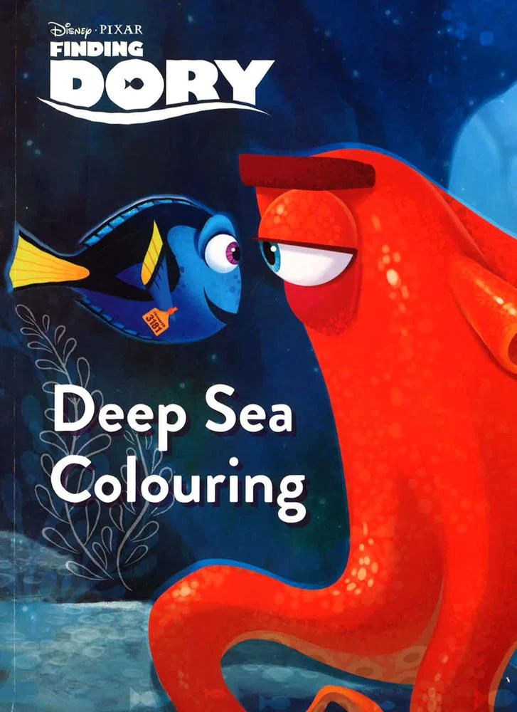 Disney Pixar Finding Dory Deep Sea Colouring