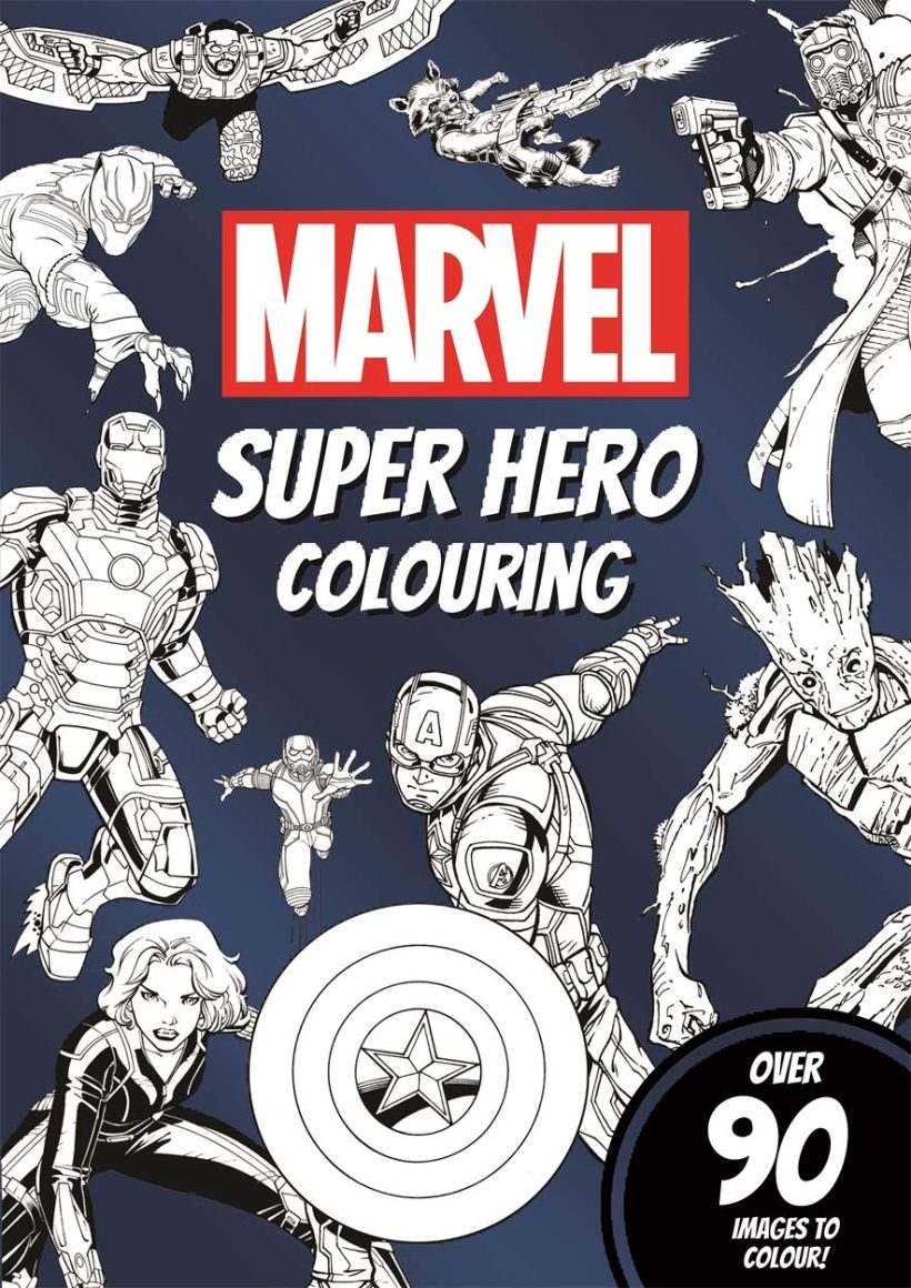 Marvel Super Hero Colouring Book