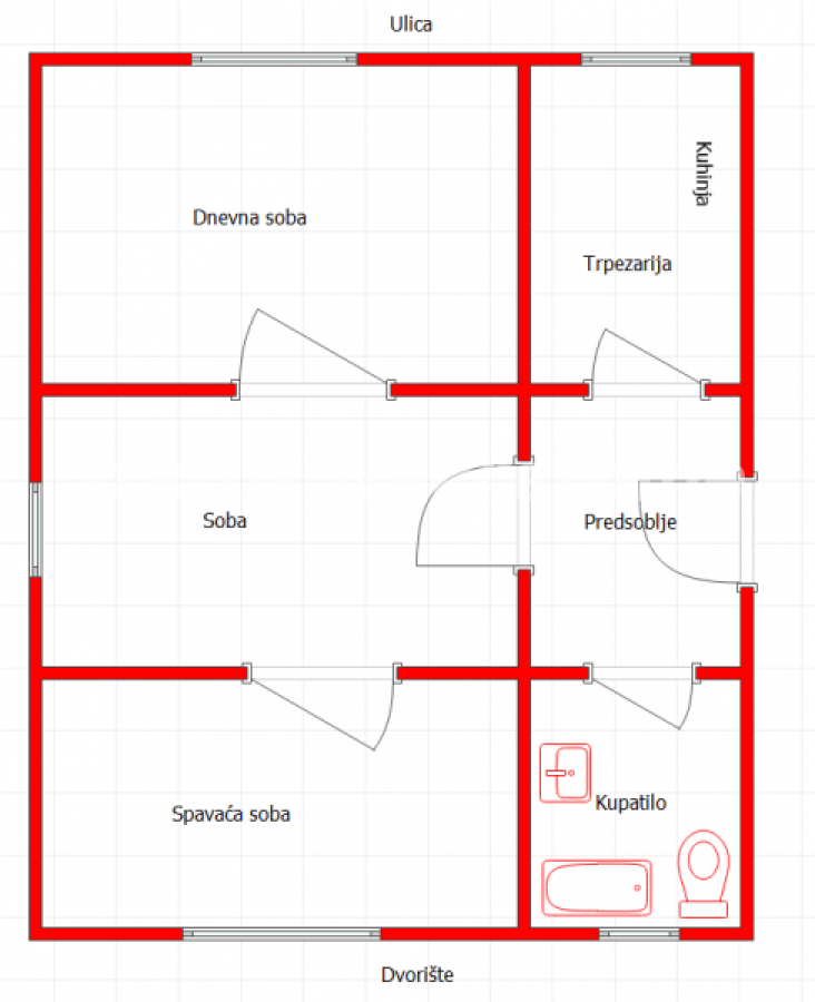 Kać-Kuća na Velikom Placu 2270m2 Pogodna za Poslovnu Delatnost-065/385 8880