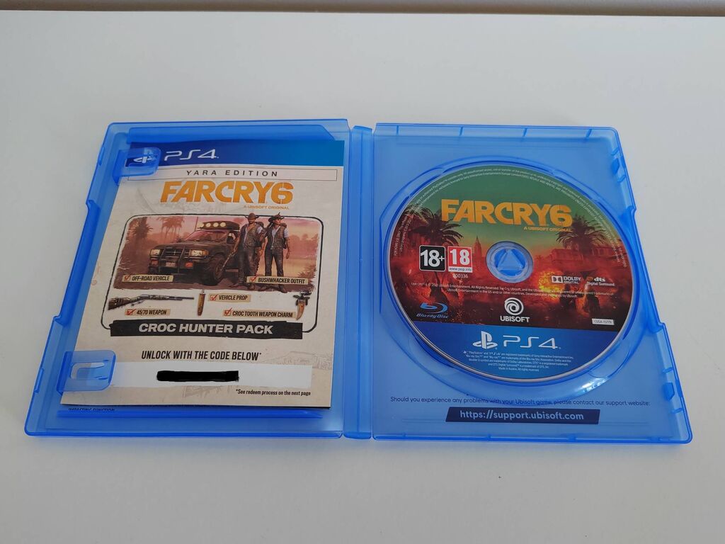 PS4 FarCry 6 Yara Edition Igra za Playstation 4/5, u odličnom stanju