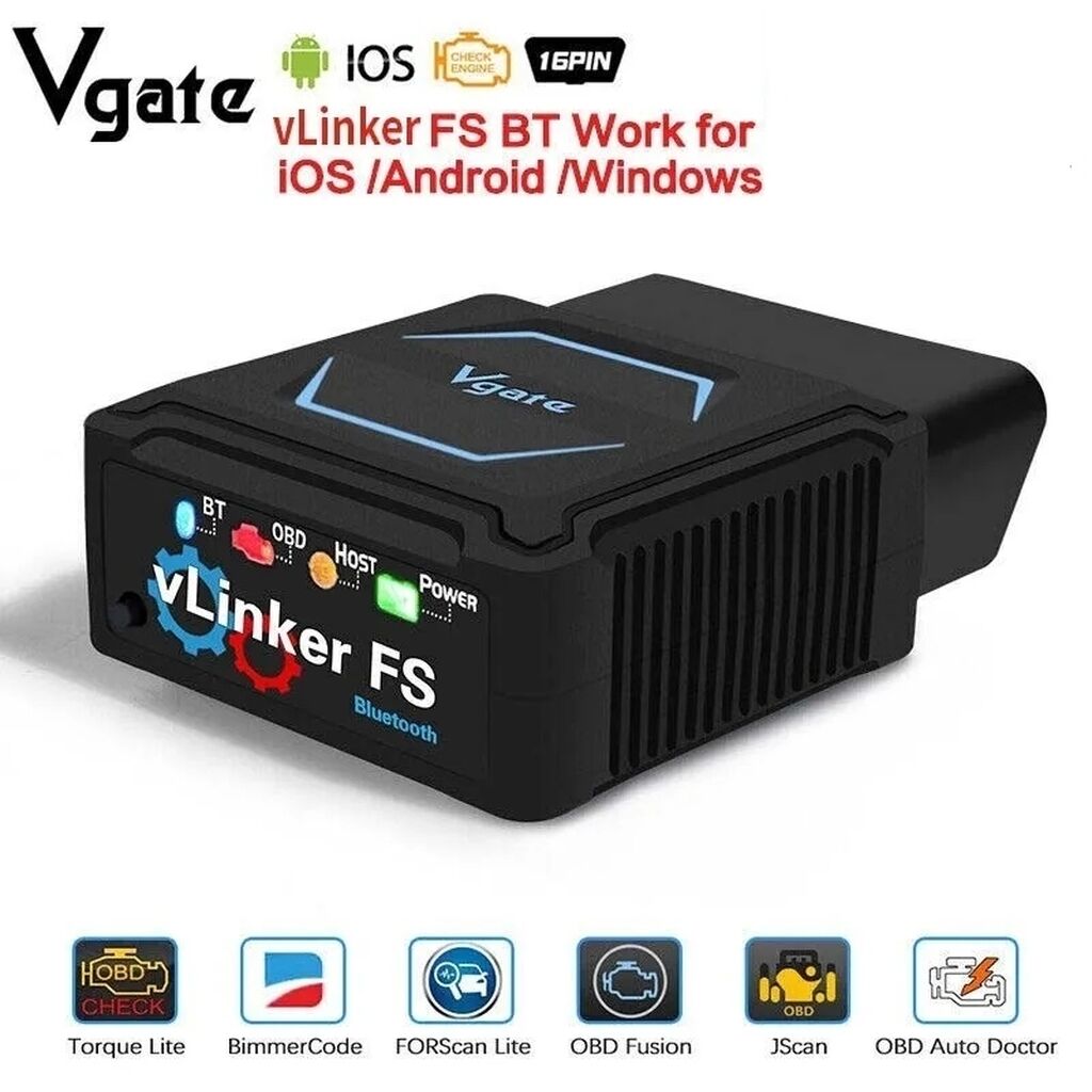 Vgate vLinker FS ELM327 Bluetooth za Ford, Mazda, Lincoln i Mercury