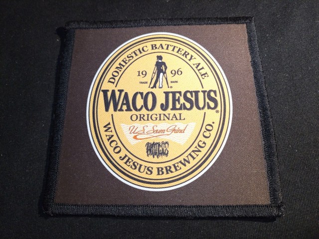 Waco Jesus-Battery Patch Prisivac