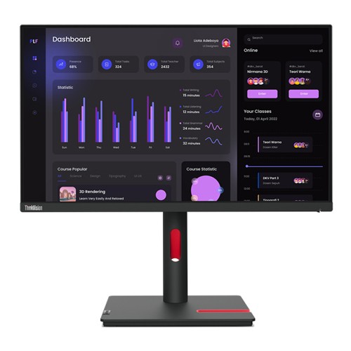 Lenovo ThinkVision T24i-30 23.8″ FHD 60Hz IPS Monitor | 63CFMATXEU