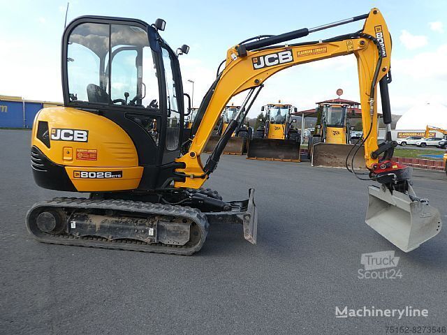 JCB 8026 CTS mini bager