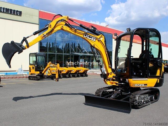 Novi JCB 8029 CTS mini bager