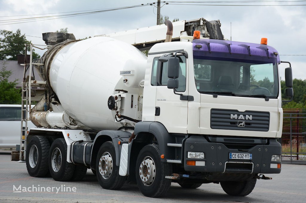 Liebherr na šasiji MAN TGA 32.390 kamion s mešalicom za beton