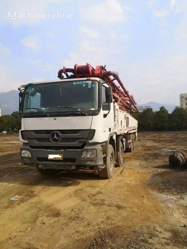 Putzmeister M56 na šasiji Mercedes-Benz pumpa za beton