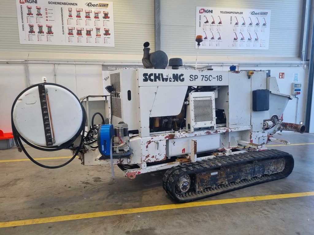 Schwing SP 750-18 stacionarna betonska pumpa