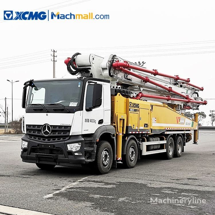 XCMG HB58V na šasiji Mercedes-Benz pumpa za beton