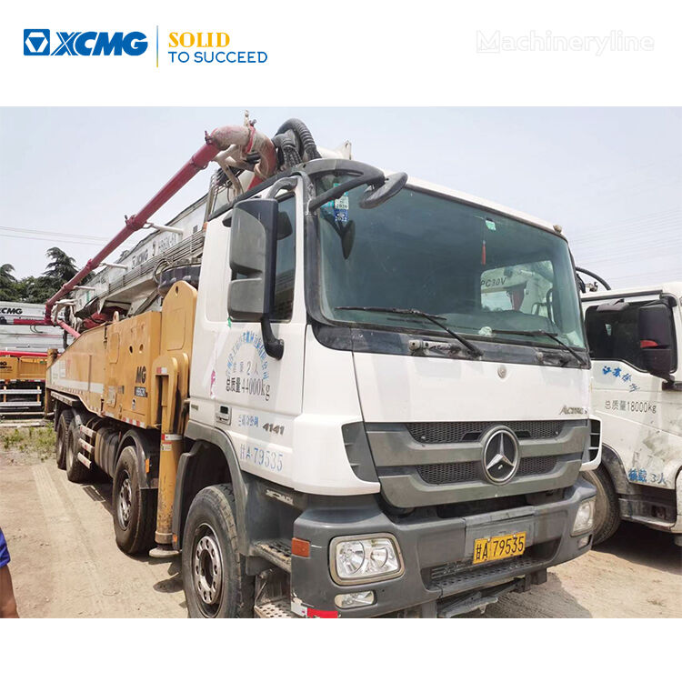 XCMG HB58V na šasiji Mercedes-Benz pumpa za beton