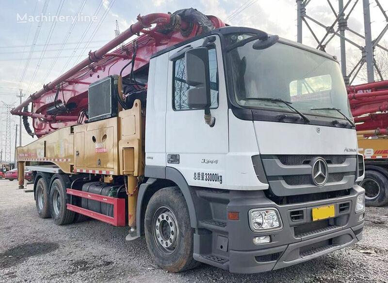 Sany na šasiji Mercedes-Benz pumpa za beton