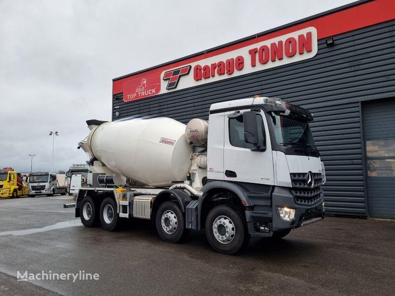 Novi FML na šasiji Mercedes-Benz Arocs 3751 TOUPIE FML 10m3 kamion s mešalicom za beton