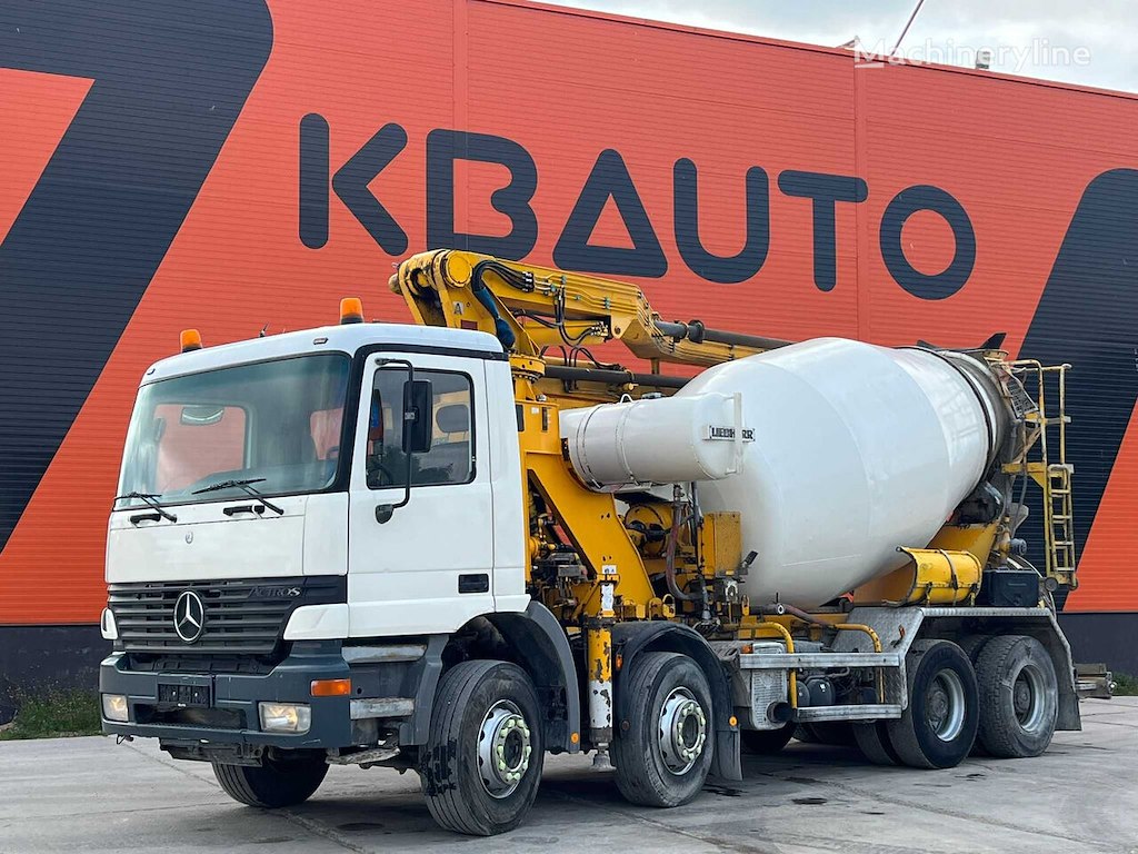 Liebherr na šasiji Mercedes-Benz Actros 3235 kamion s mešalicom za beton