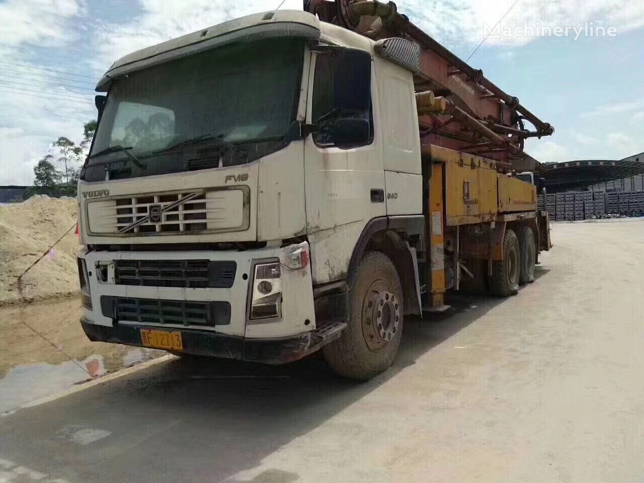 Putzmeister M37 na šasiji Volvo pumpa za beton