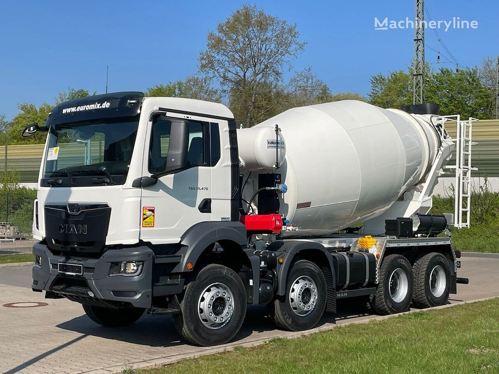 Novi Euromix MTP na šasiji MAN TGS 37.470 kamion s mešalicom za beton