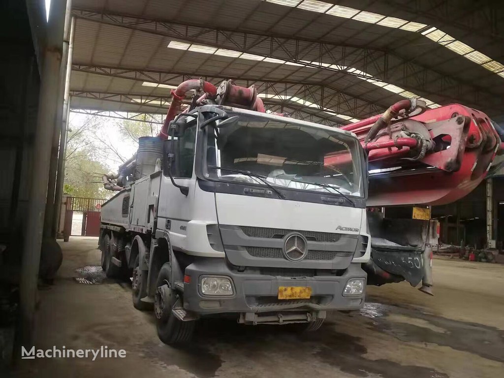 Putzmeister M56 na šasiji Mercedes-Benz pumpa za beton