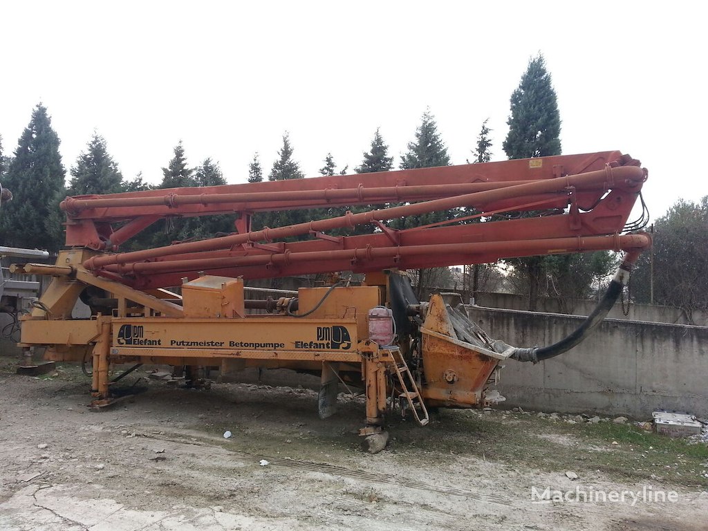 Putzmeister strela za postavljanje betona