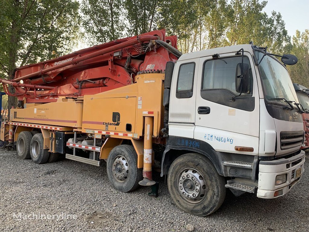 Putzmeister M46 na šasiji Isuzu pumpa za beton